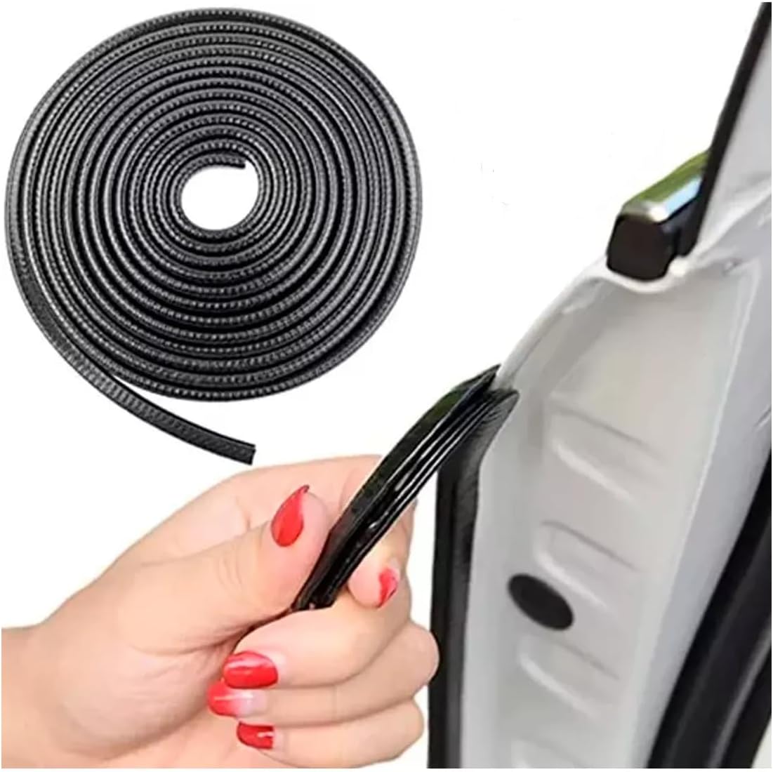TECHVIDA Protector de Bordes de Puerta de Auto 20M - Protección de Goma ...
