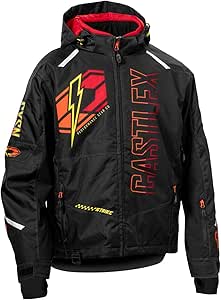 Amazon.com: Castle X Men's Strike G6 Snowmobile Jacket (Black/Red ...