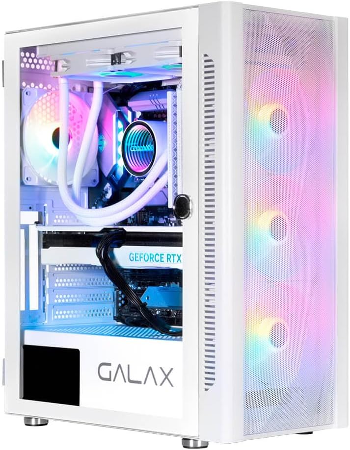 Amazon.in: Buy Galax (Rev-06W) Revolution 06 White with 4 RGB Fans ...