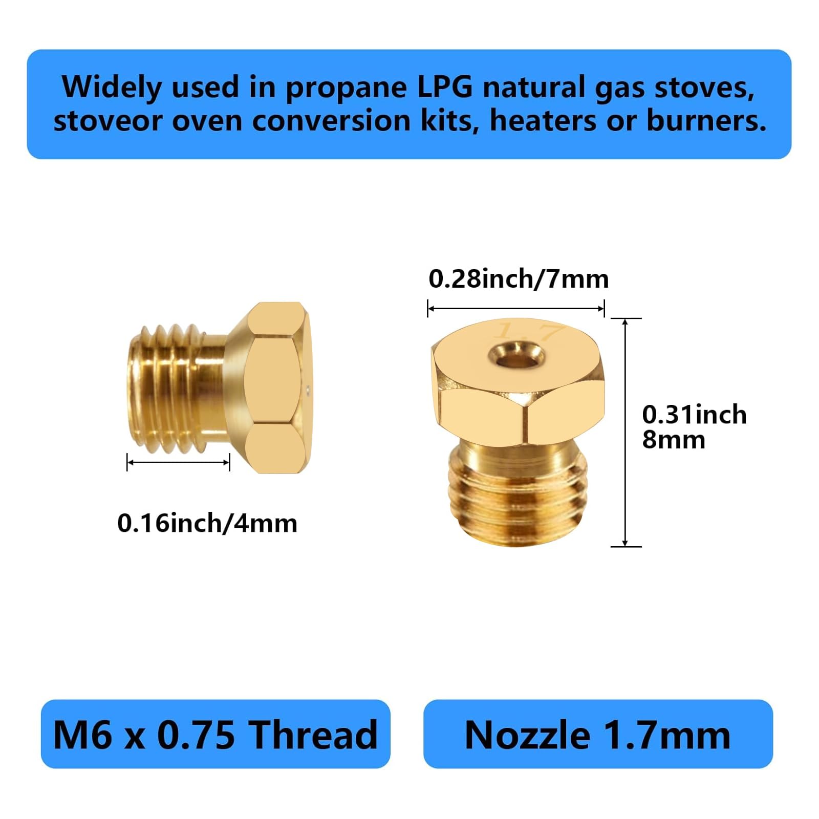 Burner Orifice Size Chart Natural Gas & Propane Stove Conversion