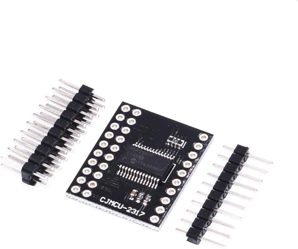 Robojax MCP23017 Serial Interface Module I2C Bidirectional 16-Bit I/O ...
