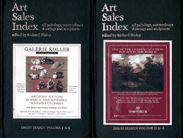 Art Sales Index: Hislop, Duncan; Editor: 9780903872591: Amazon.com: Books