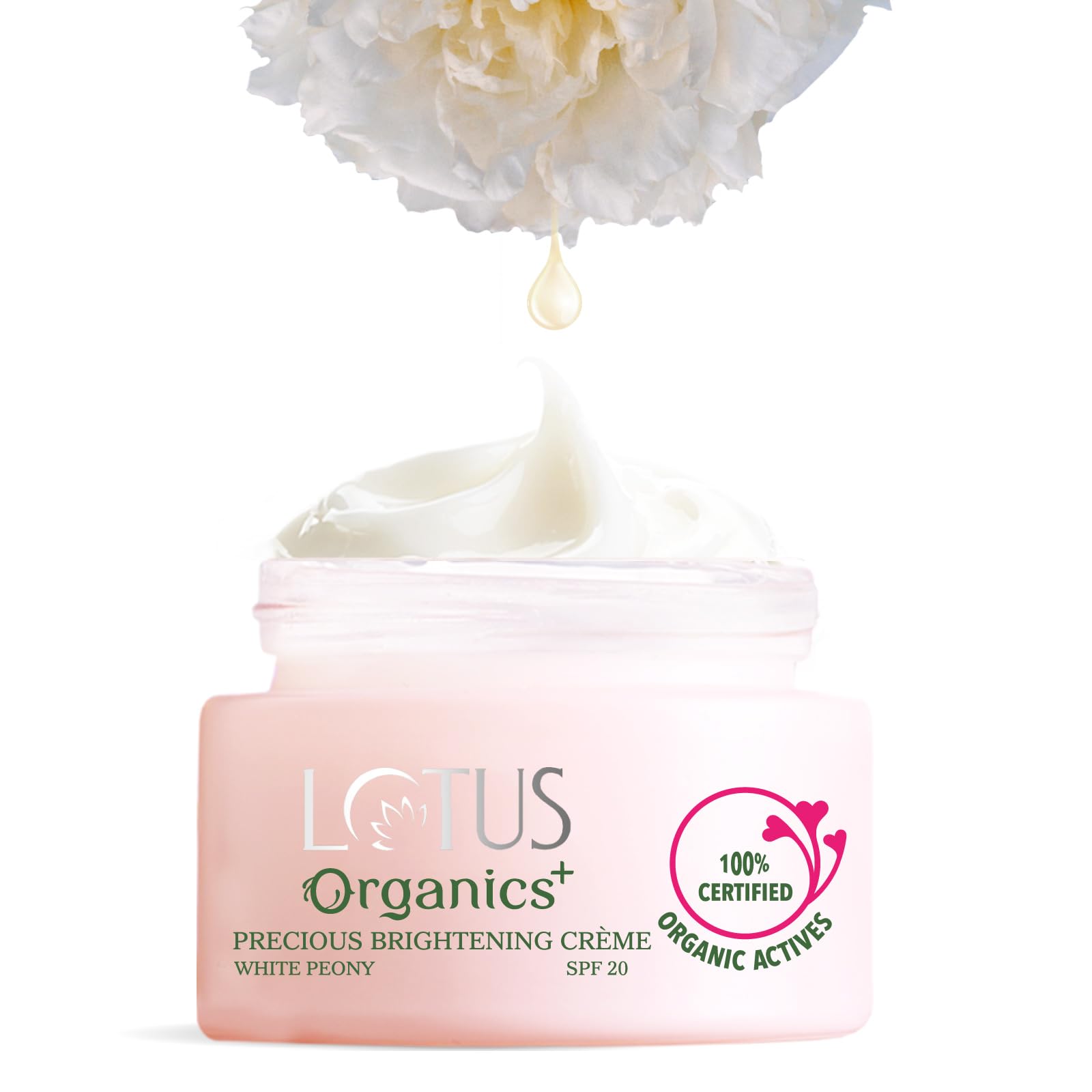 Lotus Organics+ Precious Brightening Cream | For Dark Spots, Blemishes ...