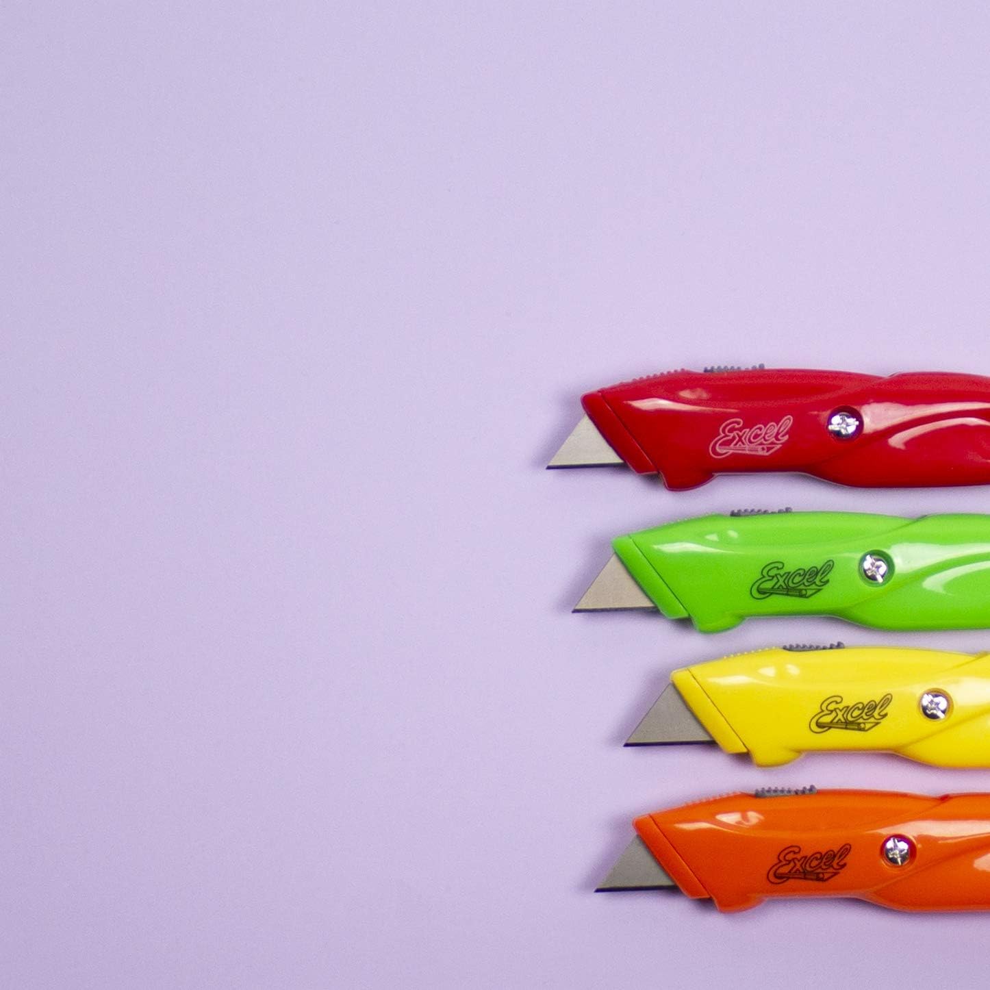 Excel Blade Box Cutters – Paquete retráctil de 10 cortadores de caja a ...