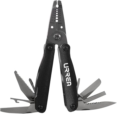 Urrea 18290 Pinza multiherramienta 12 en 1 de 6" pela cable : Amazon ...