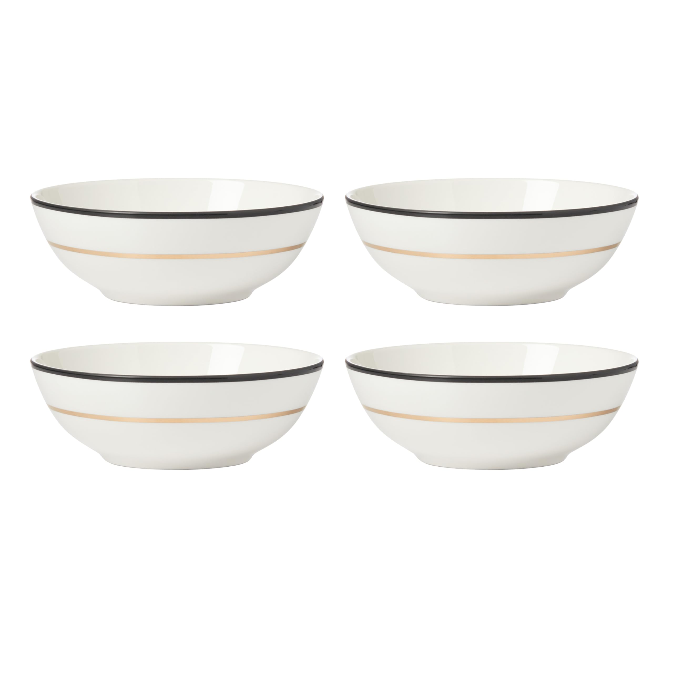 Amazon.com: Kate Spade new york Make It Pop All-Purpose Bowls, Set of 4 ...