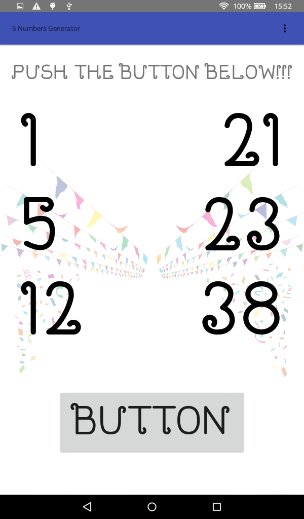 6NumbersGenerator-Amazonアプリストアのアプリ