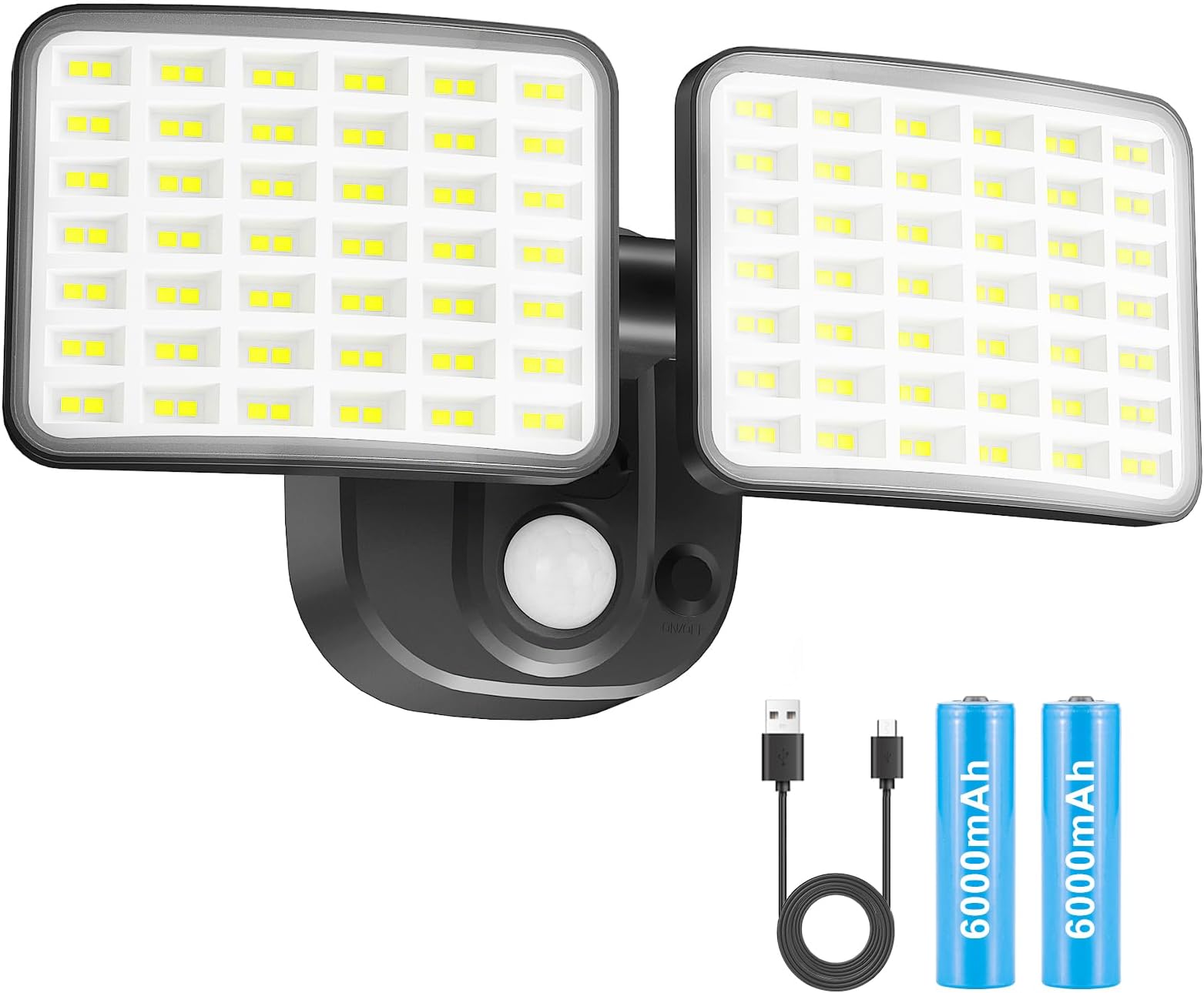 Amazon.com: HONWELL Motion Sensor Light Outdoor Battery Operated ...