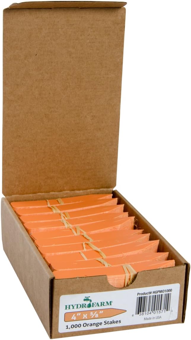 Amazon.com : Bulk Coated Hardwood 12" Field and Plant Labels ...