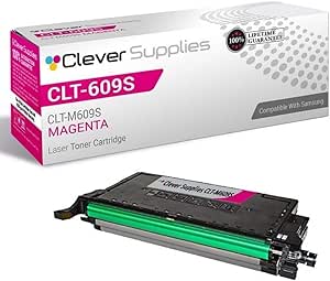 Amazon.com: CS Compatible Toner Cartridge Replacement for Samsung CLT-609S CLT-M609S Magenta CLP ...