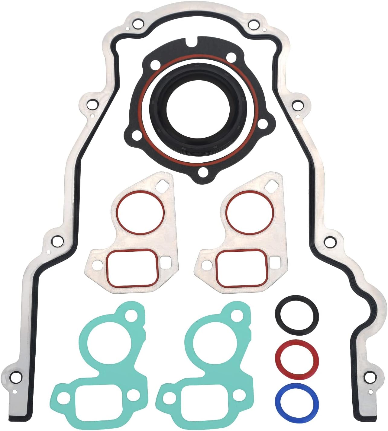 Amazon.com: ZONFANT Engine Timing Cover Gasket Set, Compatible with ...