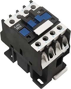 LC1D AC Contactor CJX2-0910 9A NO 3-Phase DIN Rail Mount Electric Power Contactor 24V 36V 110V ...