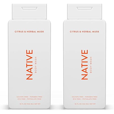 Amazon.com : Native Body Wash - Citrus & Herbal Musk - 11.5 oz (340ml ...