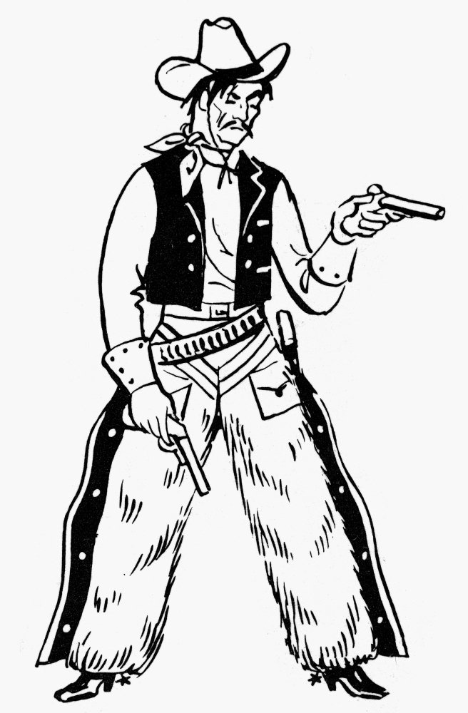 Western Outlaw Art
