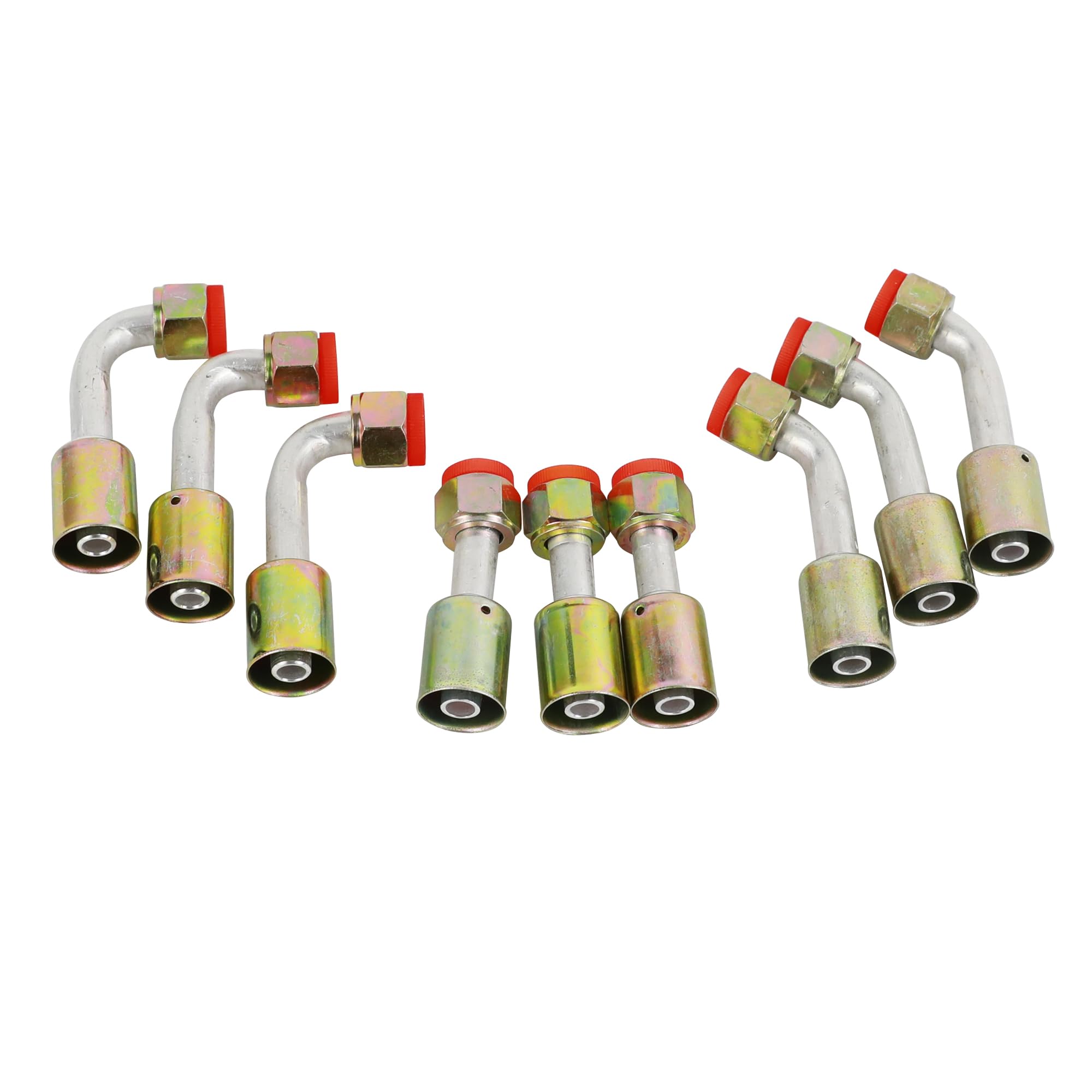 Amazon.com: Wisepick Air Conditioning #10 AC Fitting Set Female Oring ...