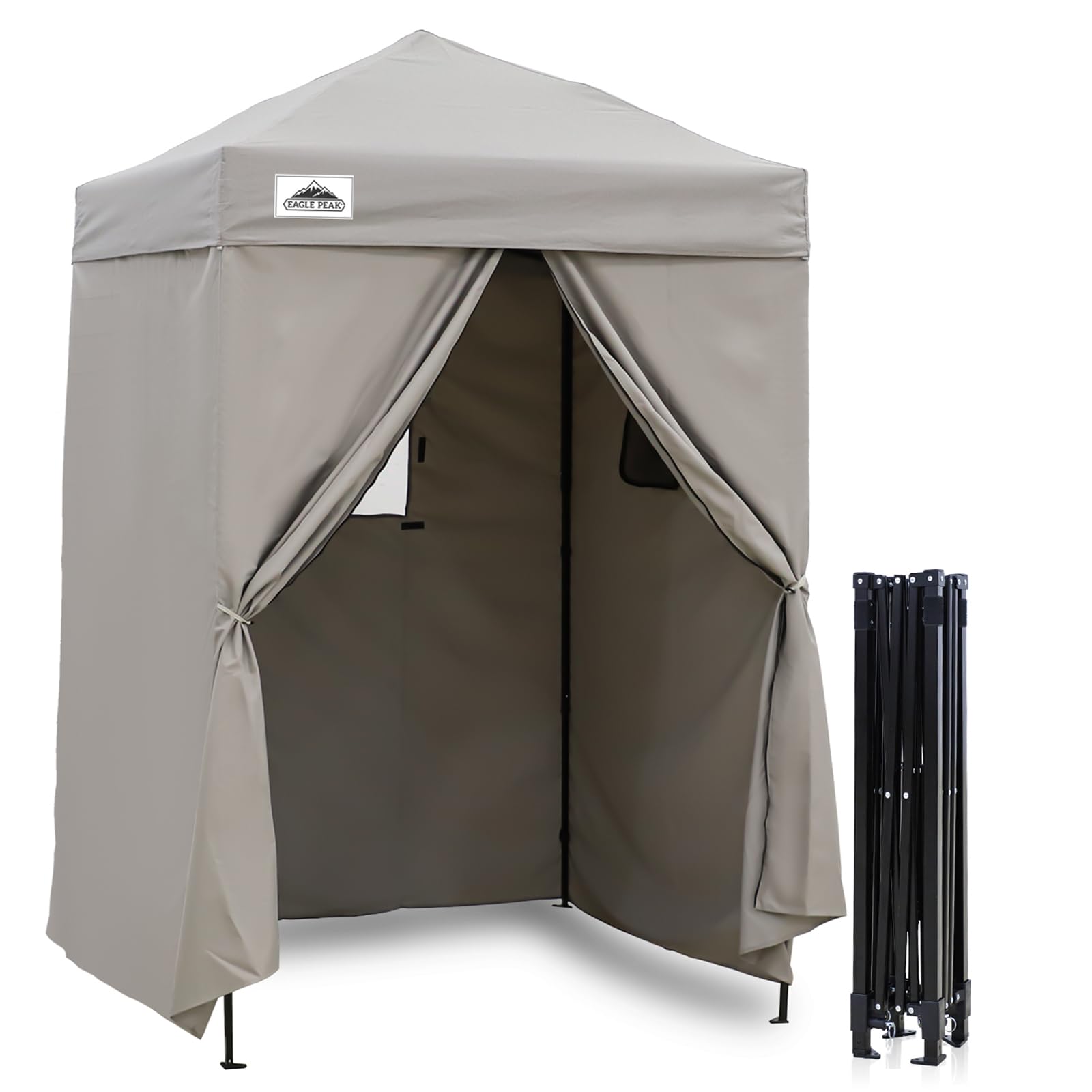 Amazon.com: EAGLE PEAK Flex Ultra Compact 5x5 Pop-up Canopy, Sun ...