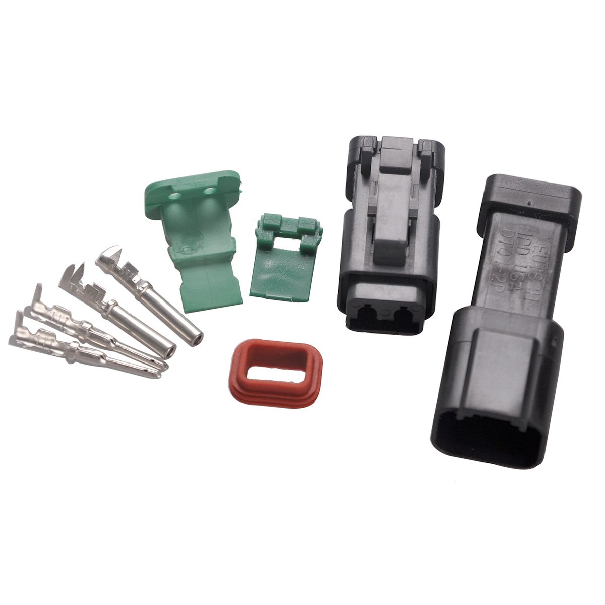 Buy Lightronic 10 sets DT 2 Pin Connector Kit 16-20 AWG male and female ...