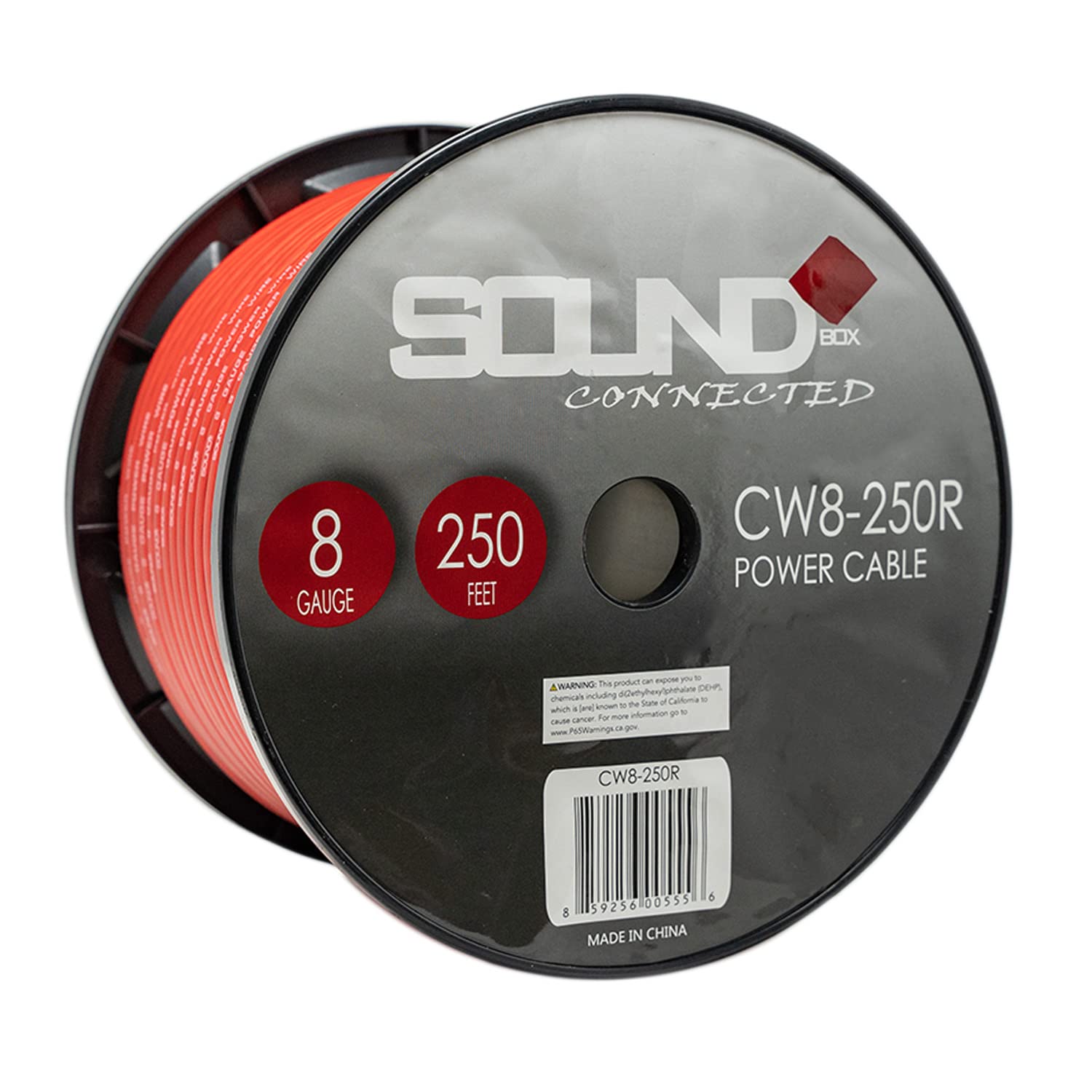 Snapklik.com : SoundBox Connected 8 Gauge 250 Wire ULTRAFLEX Amplifier ...