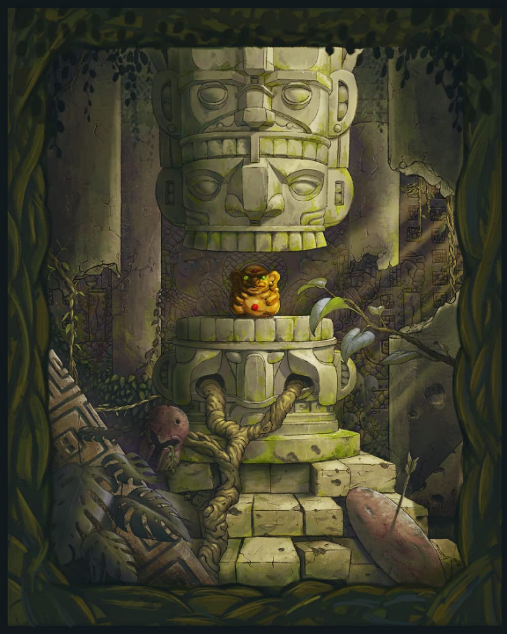 Buy RPG Character Journal: Illustrated Cover Hand Drawn Multiple ...