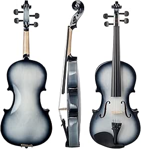 Amazon.com - Violin 4/4 Full Size Acoustic Violin Colored Basswood ...