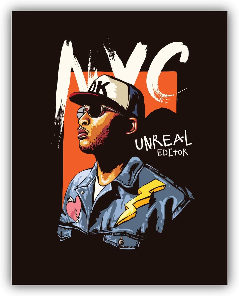 Amazon.com: Unreal Editor Slogan Vinyl Sticker Car Bumper Decal ...