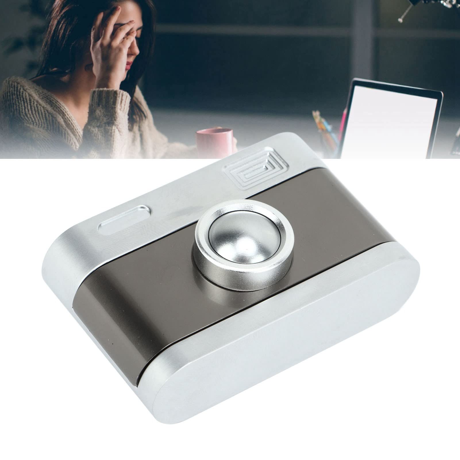 Camera Fidget Toy Camera Shaped Magnetic Fidget Toy - Metal Push Slider ...