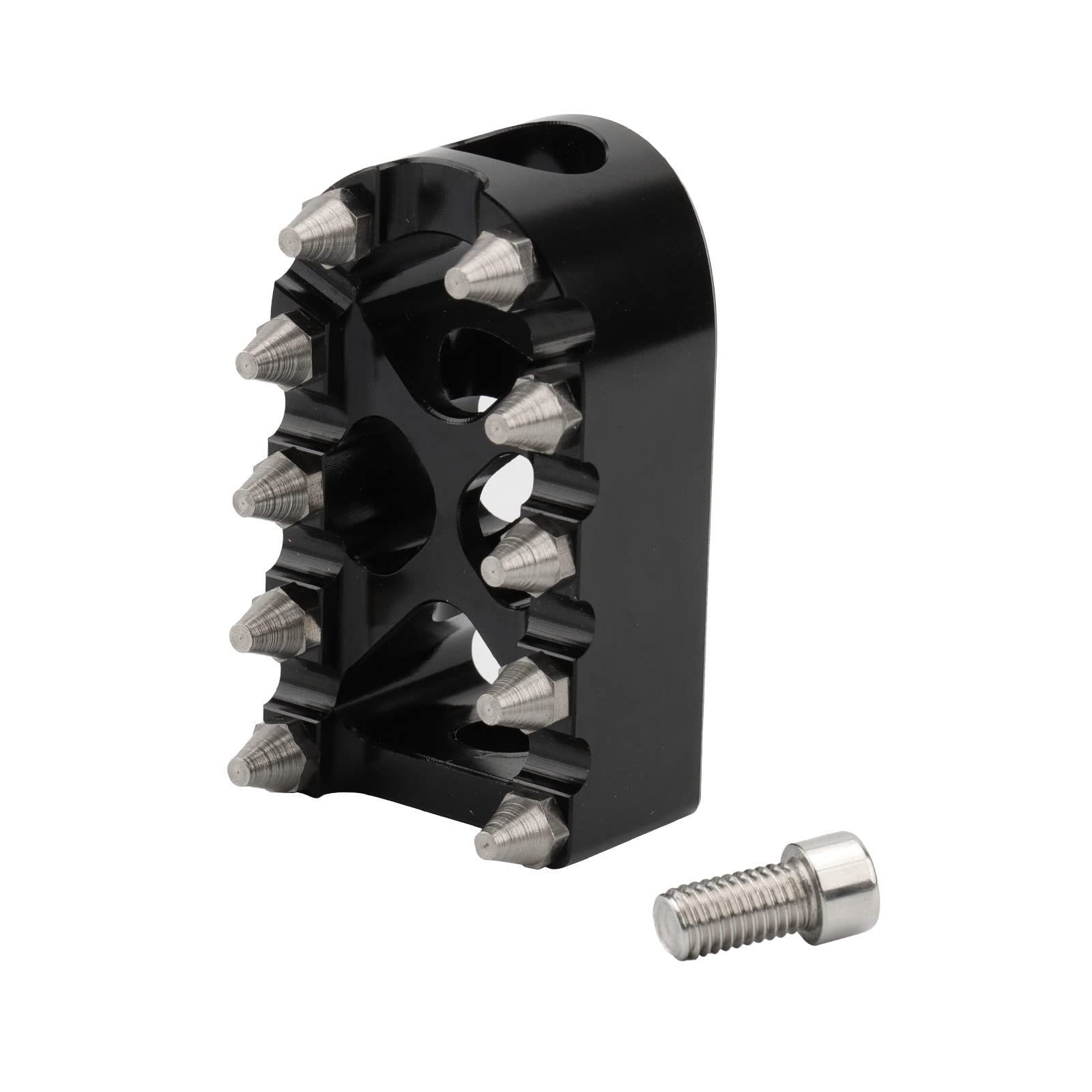 Snapklik.com : Black CNC Motorcycle Gear Shift Lever Foot Pegs Shifter ...