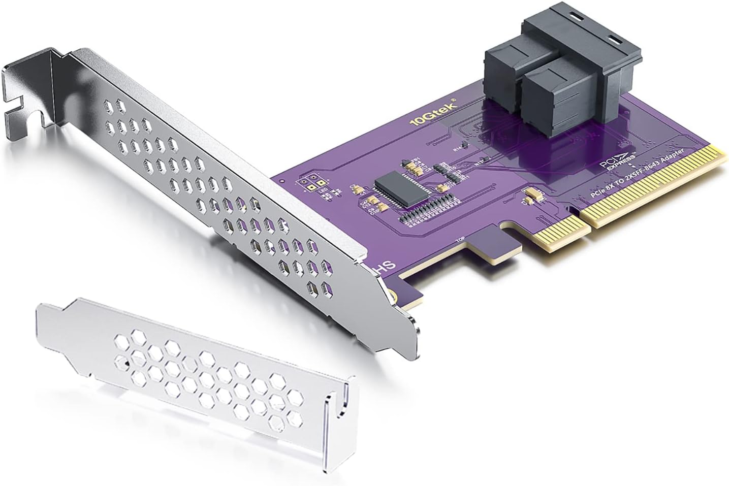 Amazon.com: PUSOKEI PCIE to U.2 Adapter Card, PCIE X16 to 4 Port U.2 ...