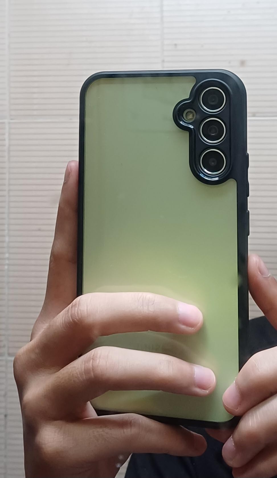 TheGiftKart Ultra-Hybrid Crystal Clear Back Case Cover for Samsung ...