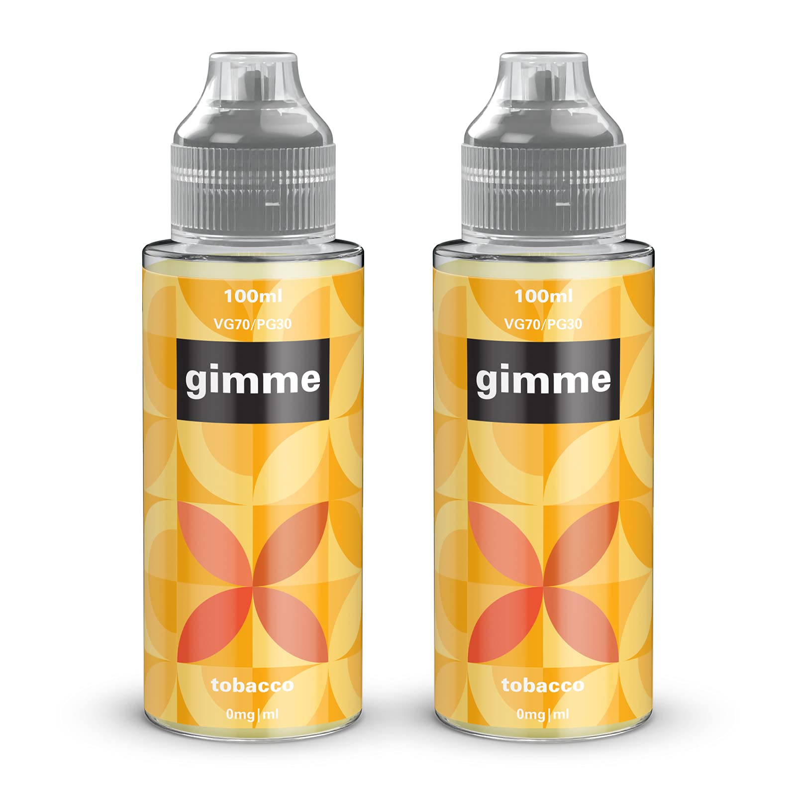 Gimme Vape Liquid Tobacco 2 x 100ml Vape Juice E Liquid 70/30 Ecig ...