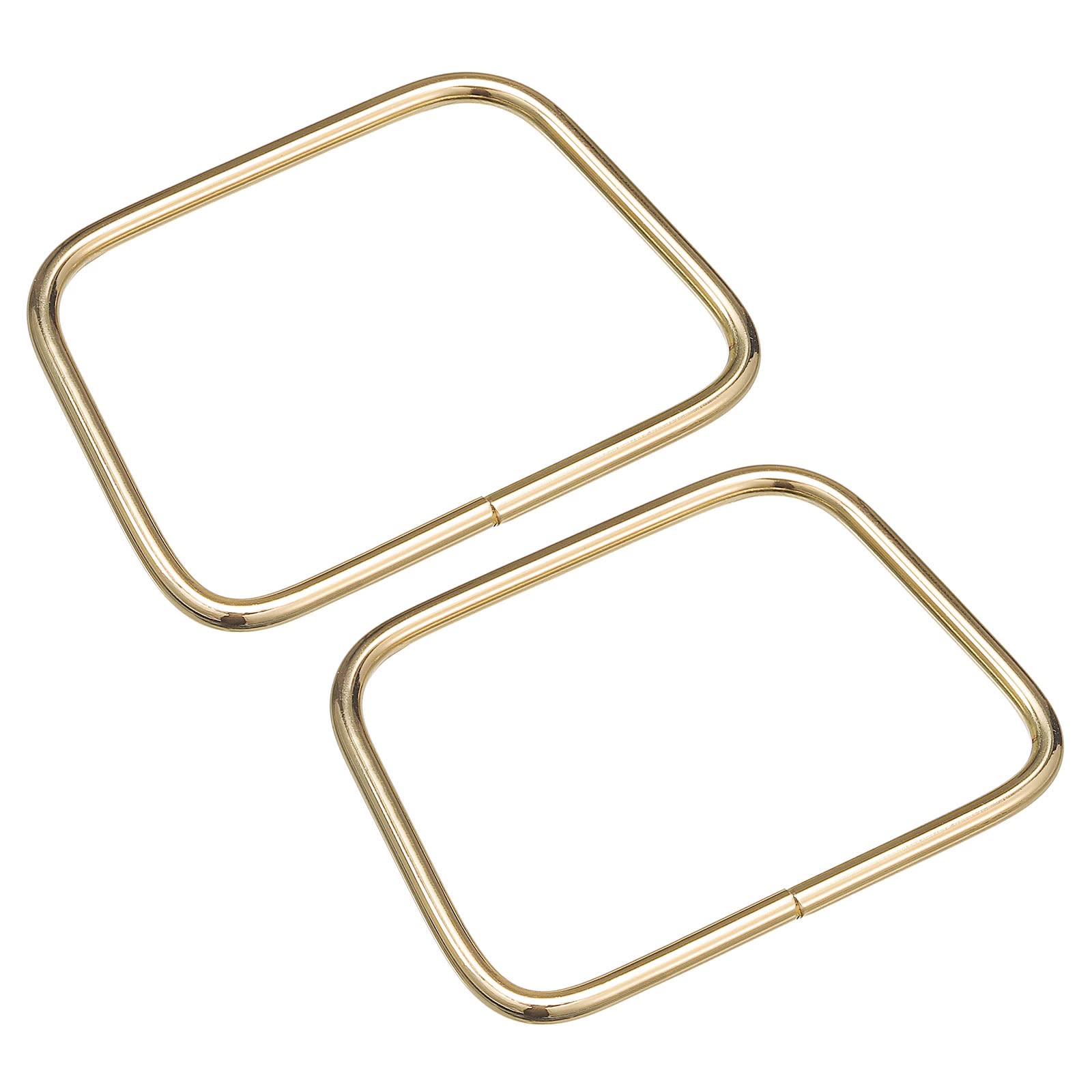 Amazon.com: uxcell Metal Purse Handles, 2Pcs 4.41" Rectangle Handbag ...
