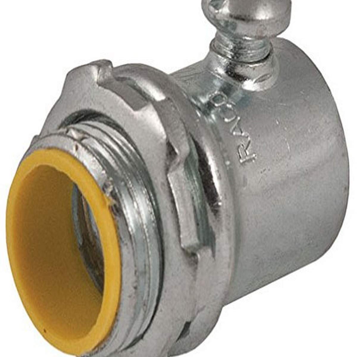 Snapklik.com : Raco Hubbell 2122 Steel Connector, Set Screw, Insulated ...