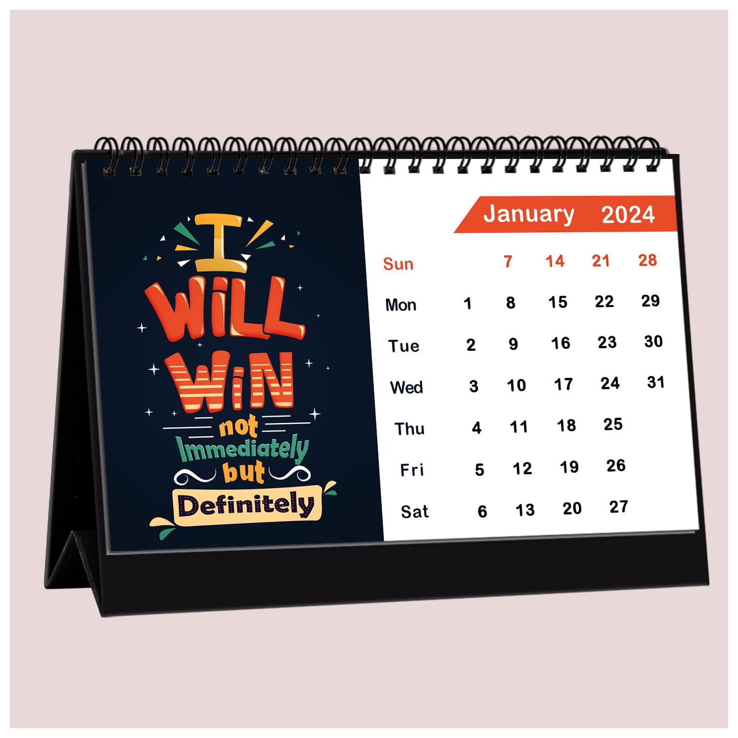 Jhingalala Calendars Motivational Quotes Printed Table 2024 Calendar ...