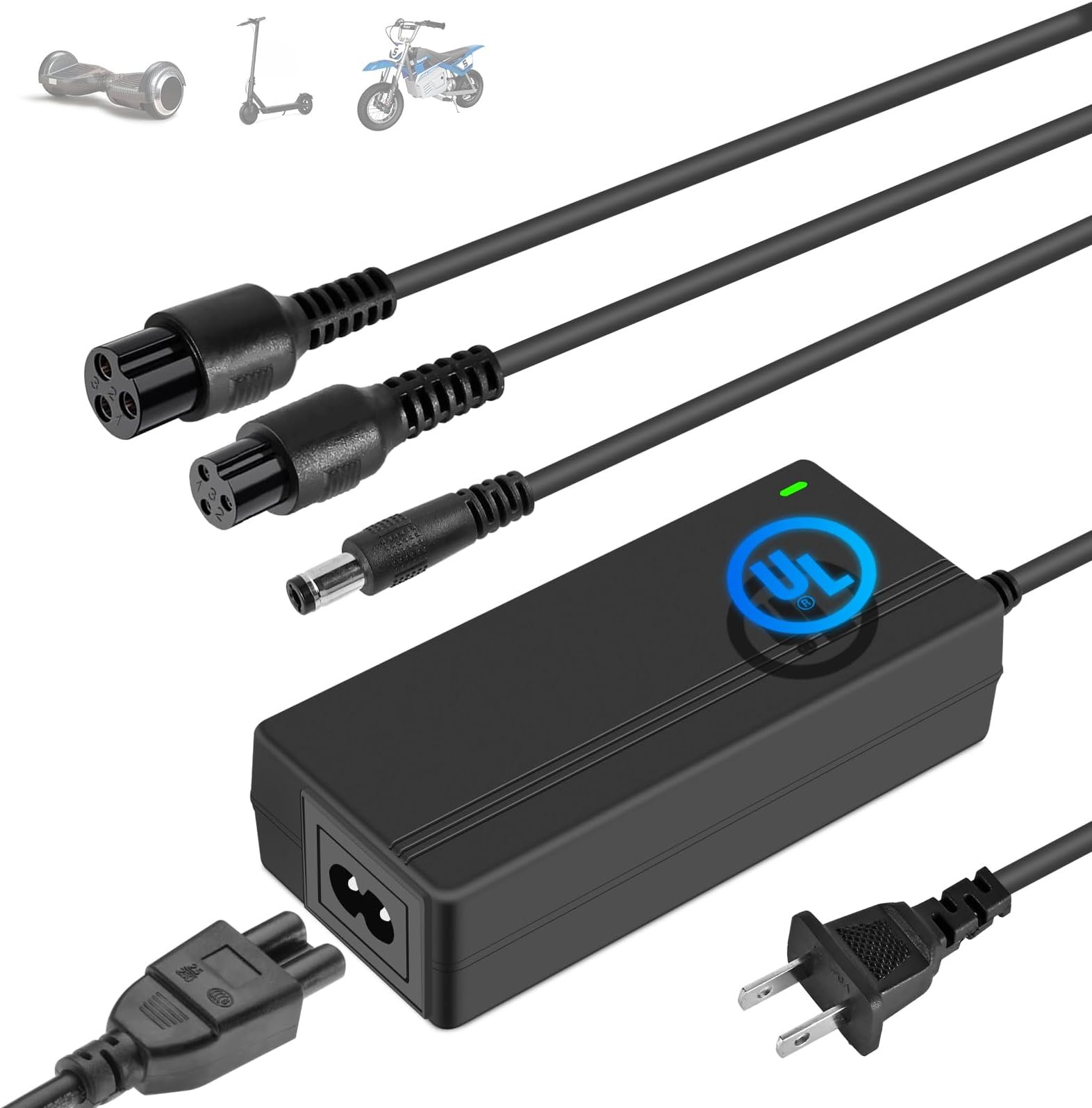 Amazon.com: 12V Replacement Charger for Razor Power Core 90 Electric ...