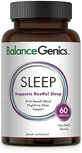 Amazon.com: BalanceGenics Sleep Formula (GABA) - Healthy Supplement Supports Relaxation ...