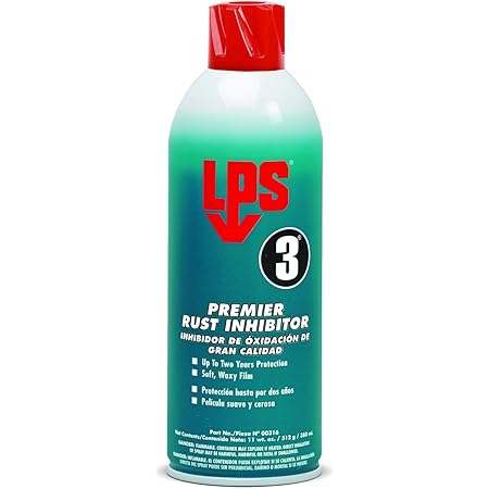 Amazon.com: LPS 3 Premier Rust Inhibitor 11 oz. Spray Can (2 Cans ...