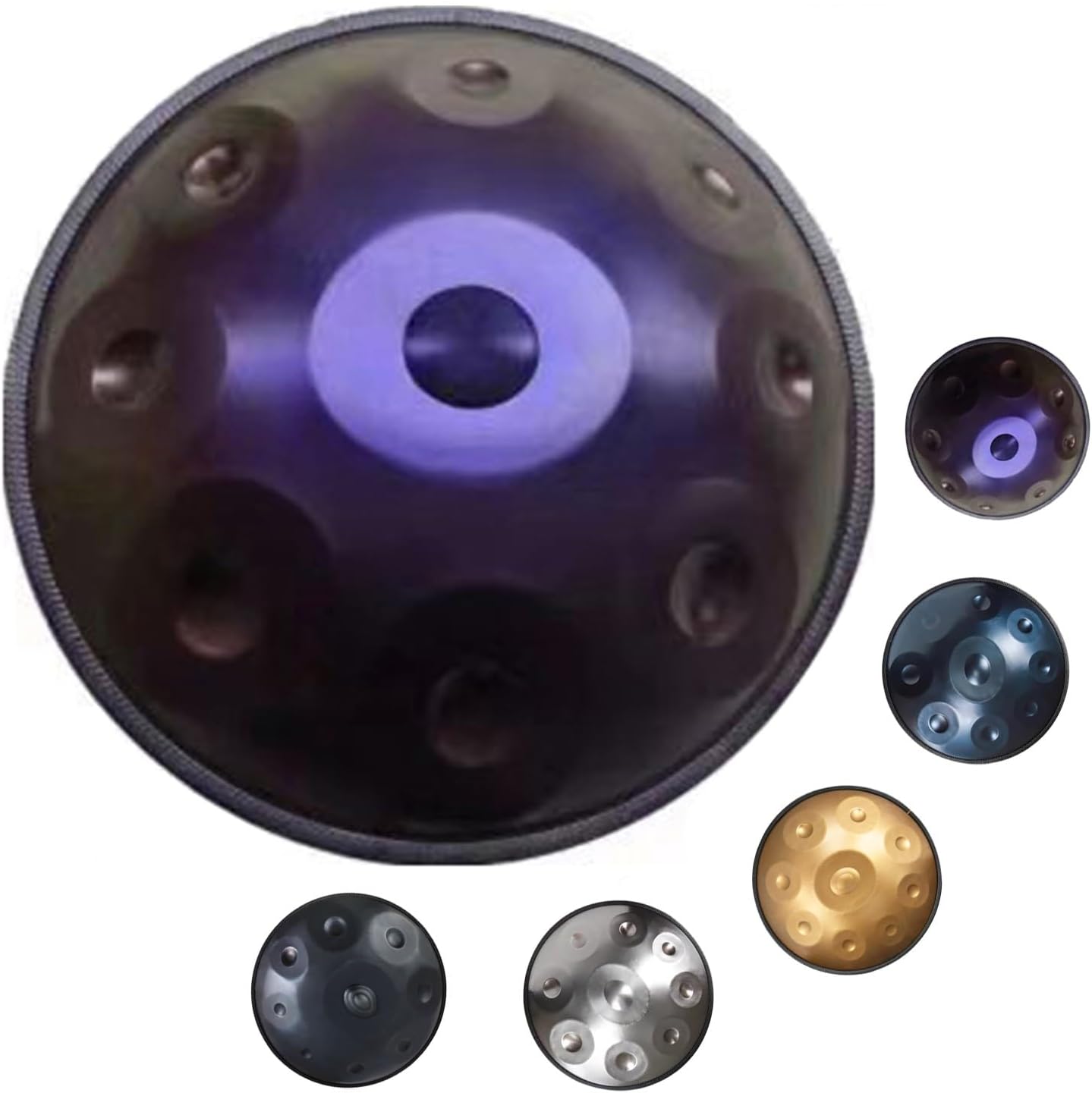 Handpan Drum D-Moll 432Hz/440Hz 9 Töne Handtrommel Handpan Steel Drum ...