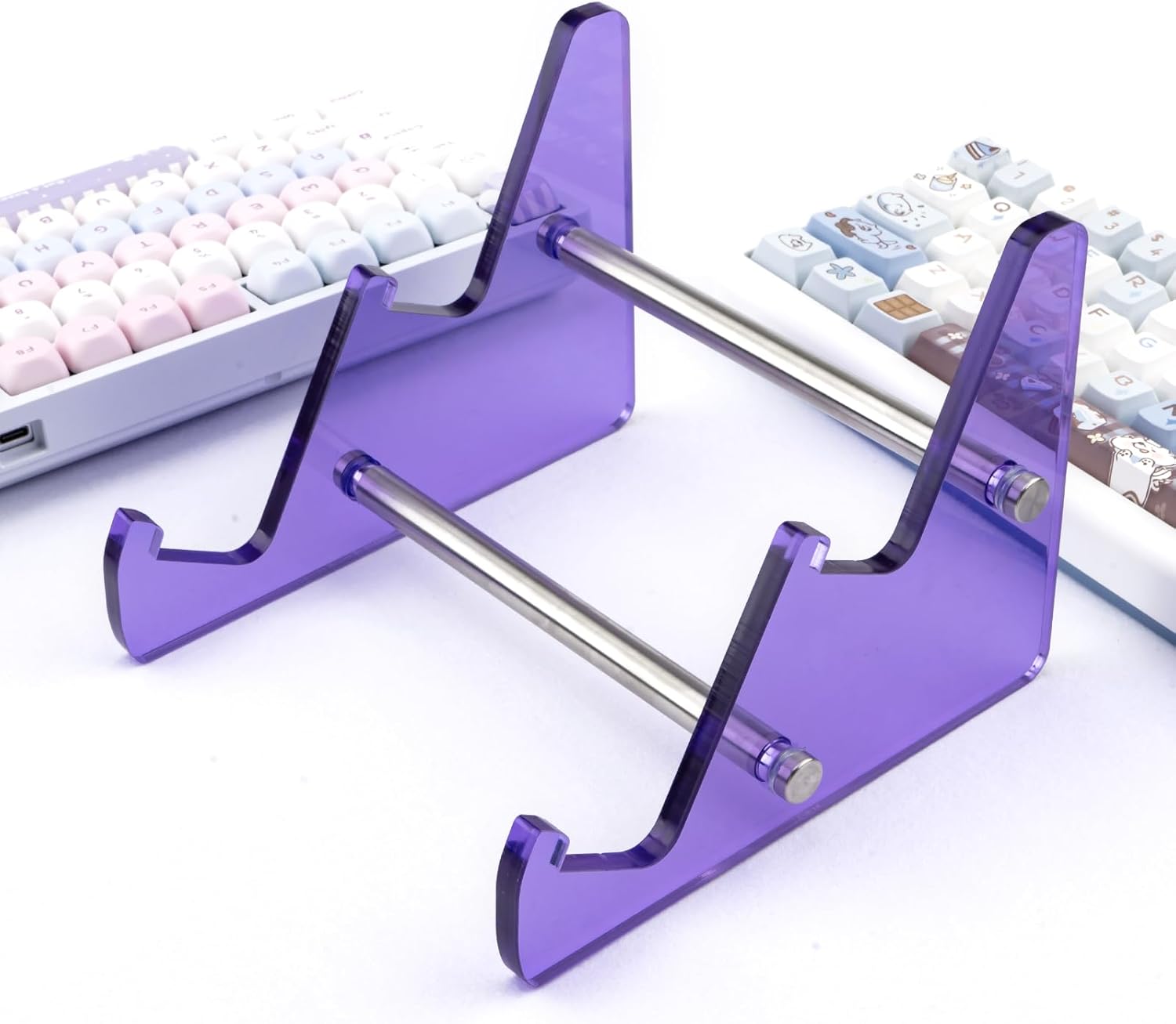 Amazon.com: COOMICKEY Acrylic Keyboard Display Stand Holder Mechanical ...