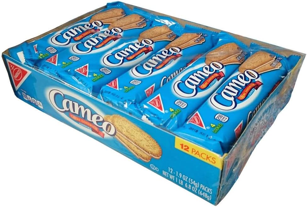 Amazon.com: Nabisco CAMEO Creme Sandwich Cookies - 13.3 oz Pack (Count ...