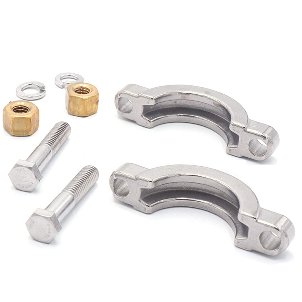 Snapklik.com : LOZOME High Pressure Sanitary Clamp Bolted Tri Clamp ...