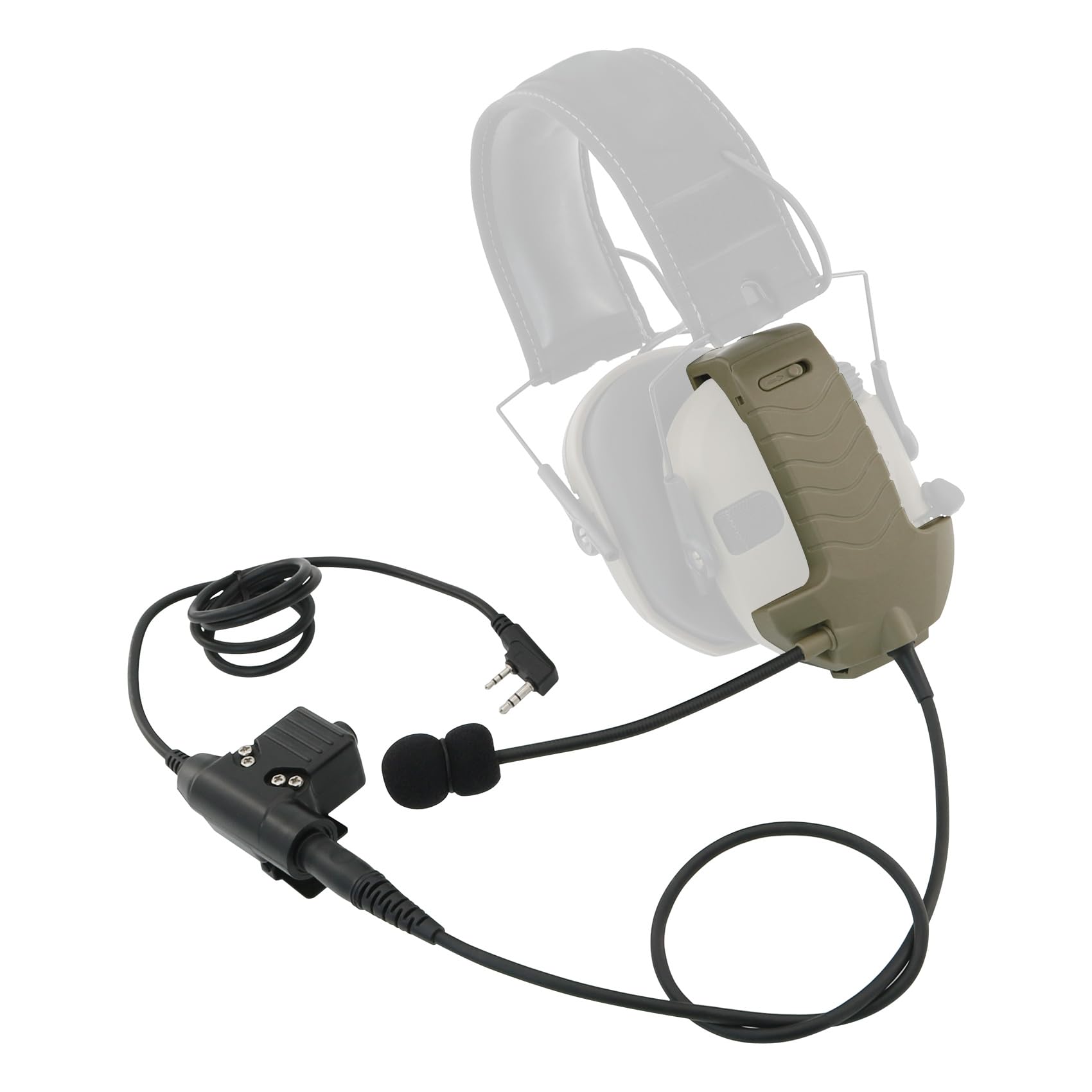 TSVISIONCORE Microphone & PTT for Walkerrazor Noise Cancelling ...