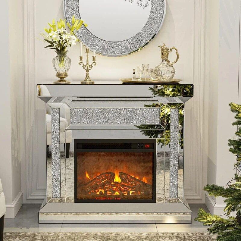Modern Art Deco Fireplace