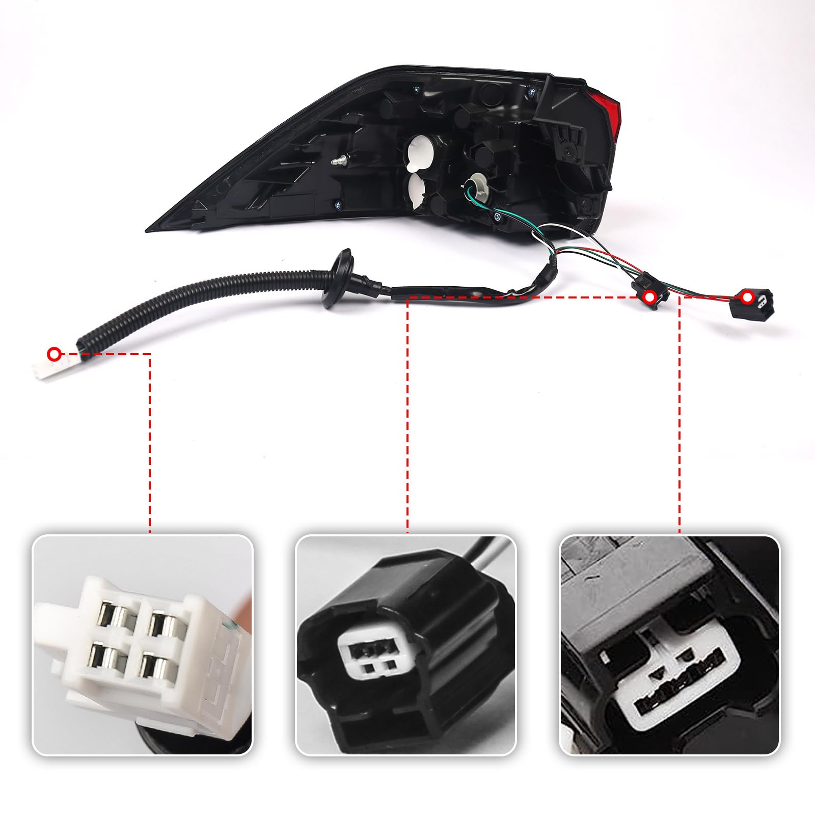 Snapklik.com : Right Outer Tail Light For Toyota RAV4 2019-2022 ...