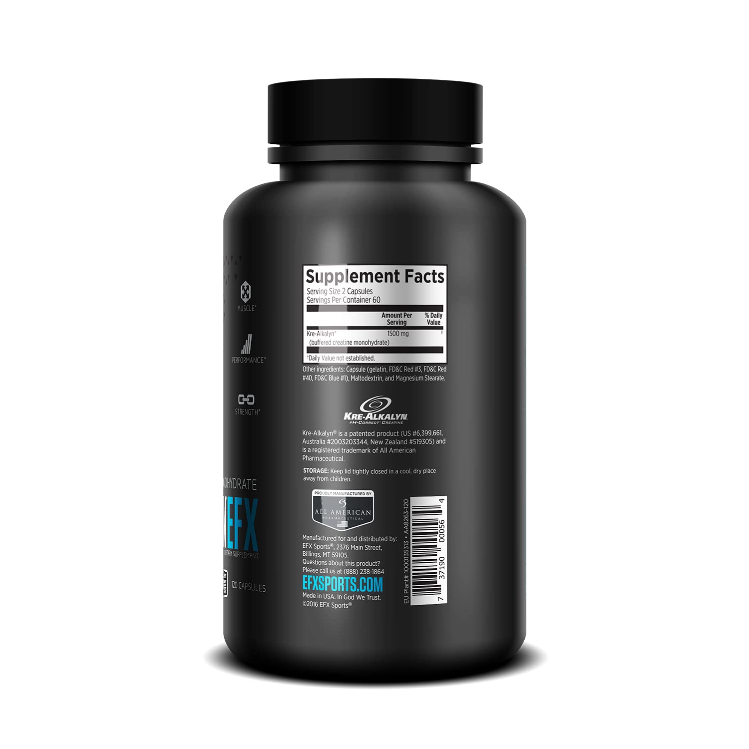 Snapklik.com : EFX Sports Kre-Alkalyn EFX pH Correct Creatine ...