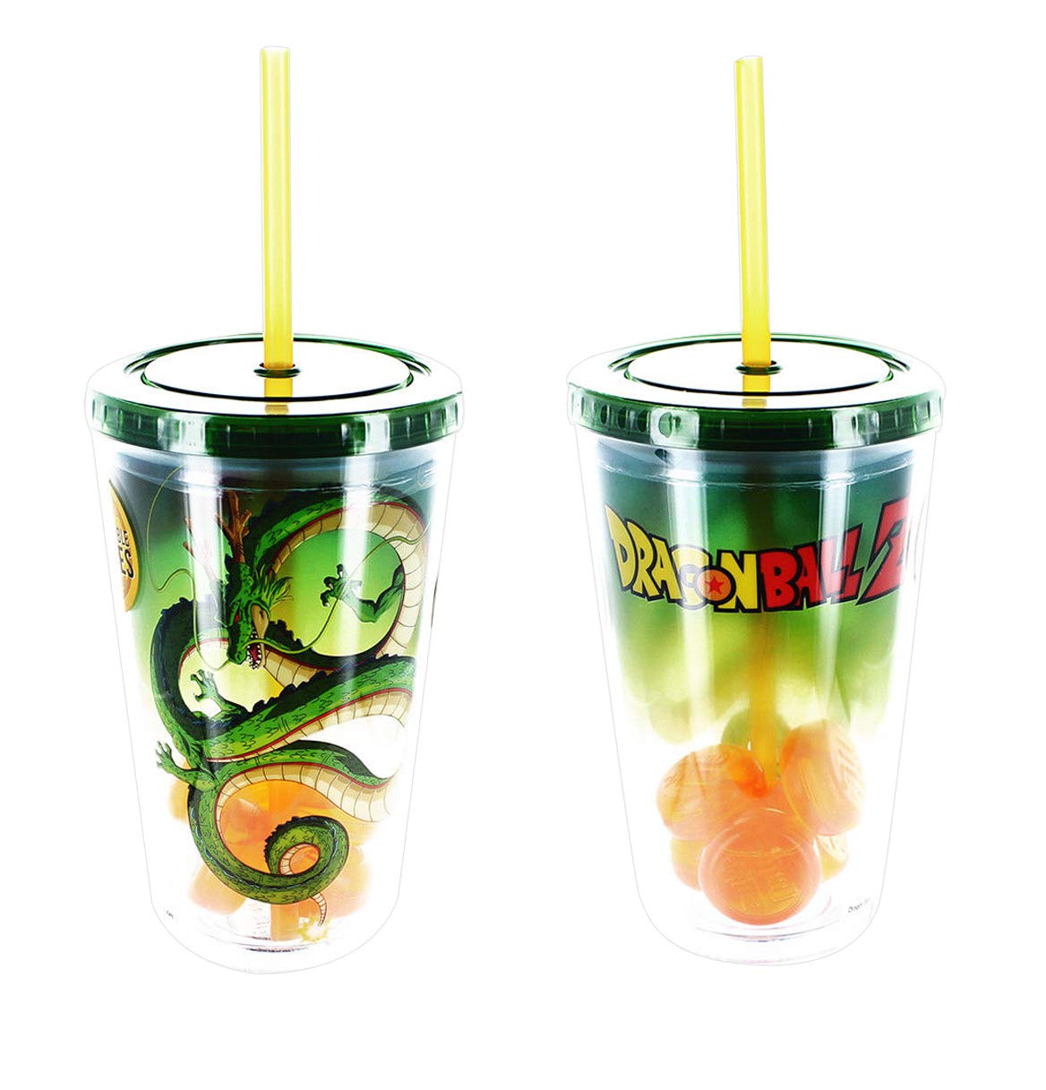 Buy Dragon Ball Z (DBZ) OFFICIAL Tumbler Travel Cup with MOLDED Dragon ...