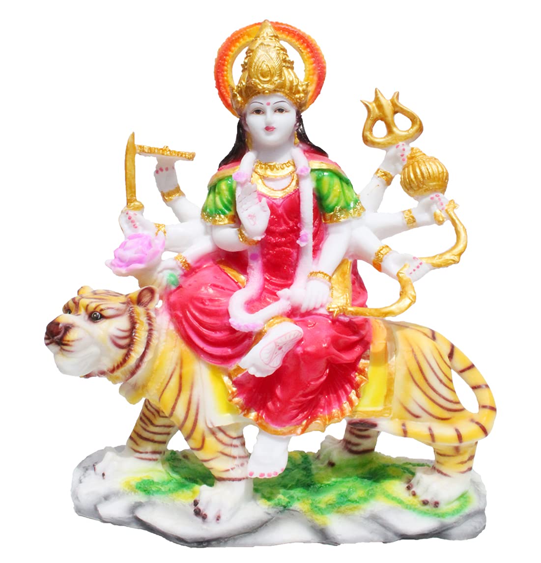 Buy KD HUB Goddess Durga Devi Big Statue/Sherawali MATA Rani/Maa Shakti ...