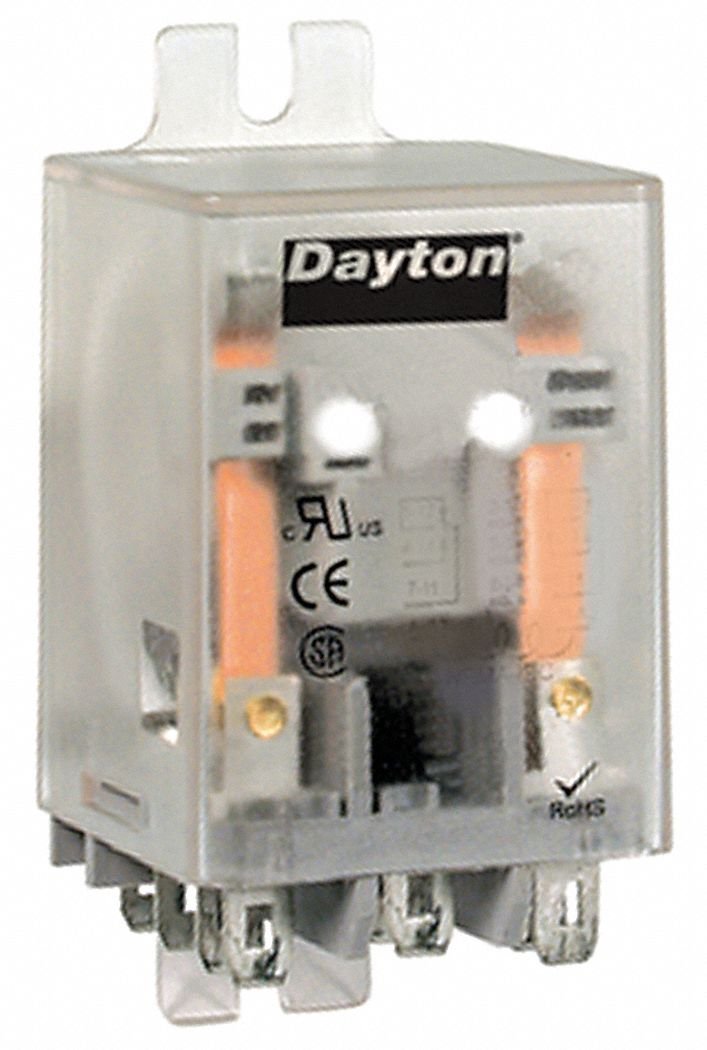 Amazon.com: Dayton 5YP92 Relay, 11 Pins, 3pdt : Industrial & Scientific