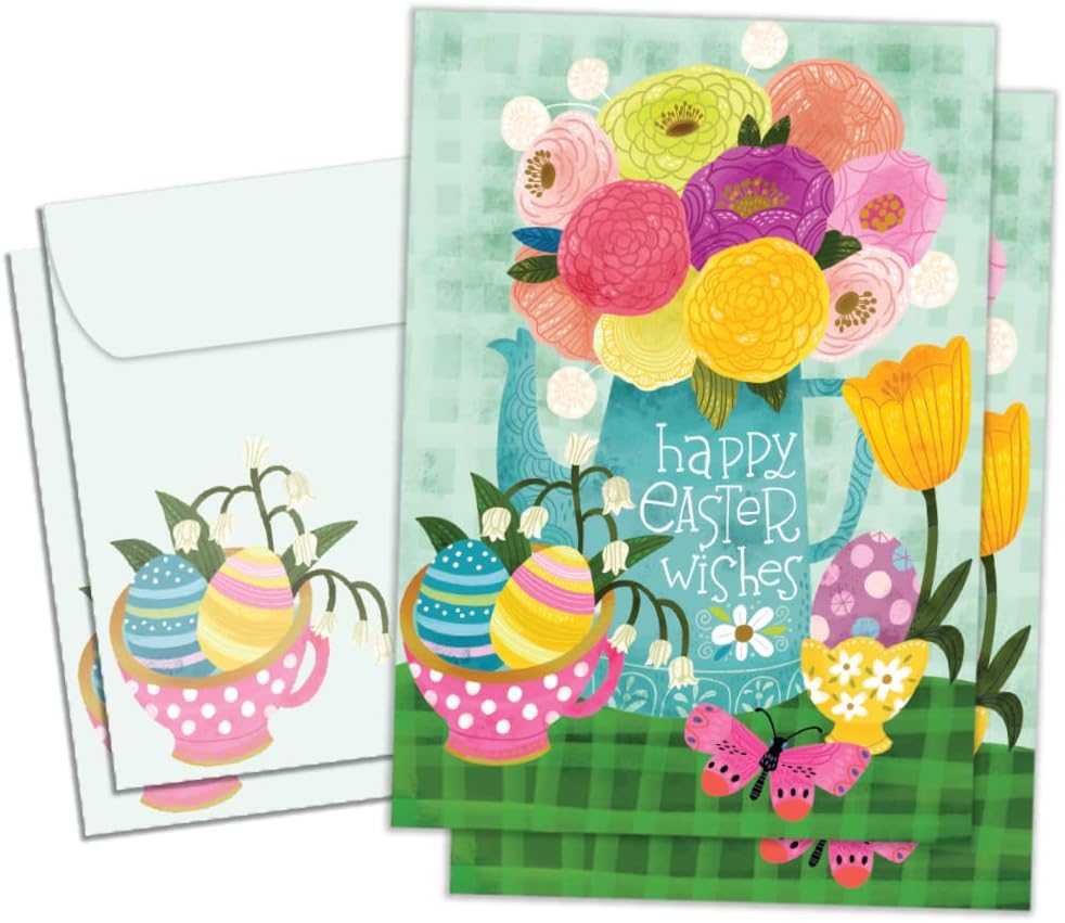 Amazon.com : Tree-Free Greetings - Easter Greeting Cards - Artful ...