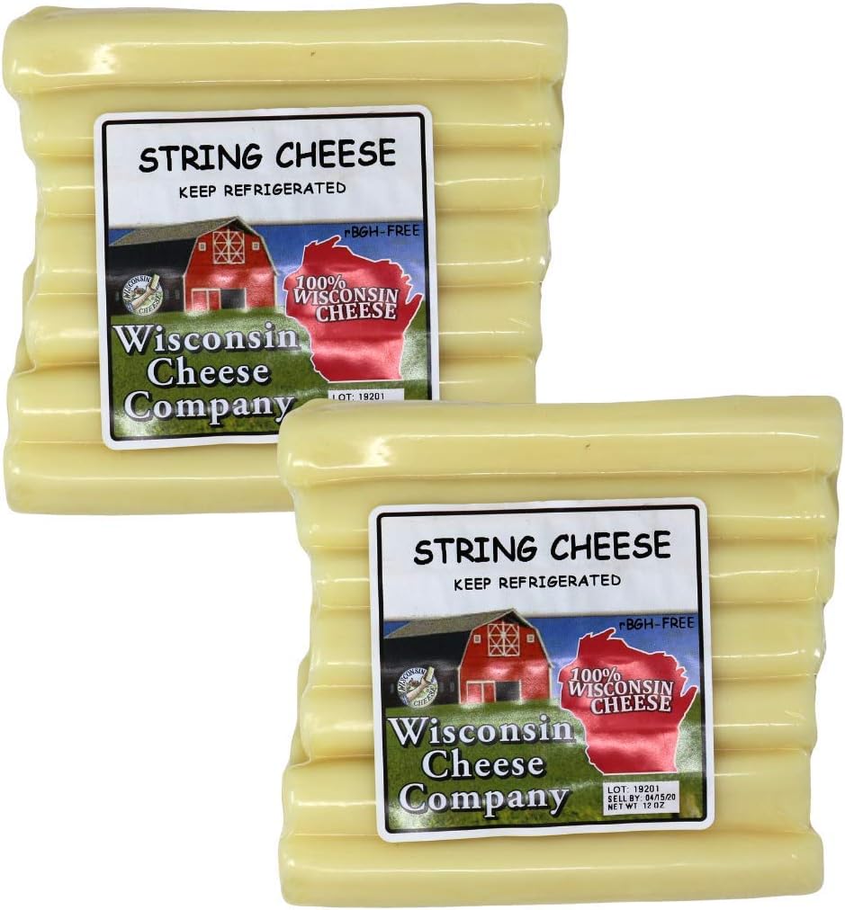Amazon.com: 365 by Whole Foods Market, Cheese String Mozzarella 12 ...