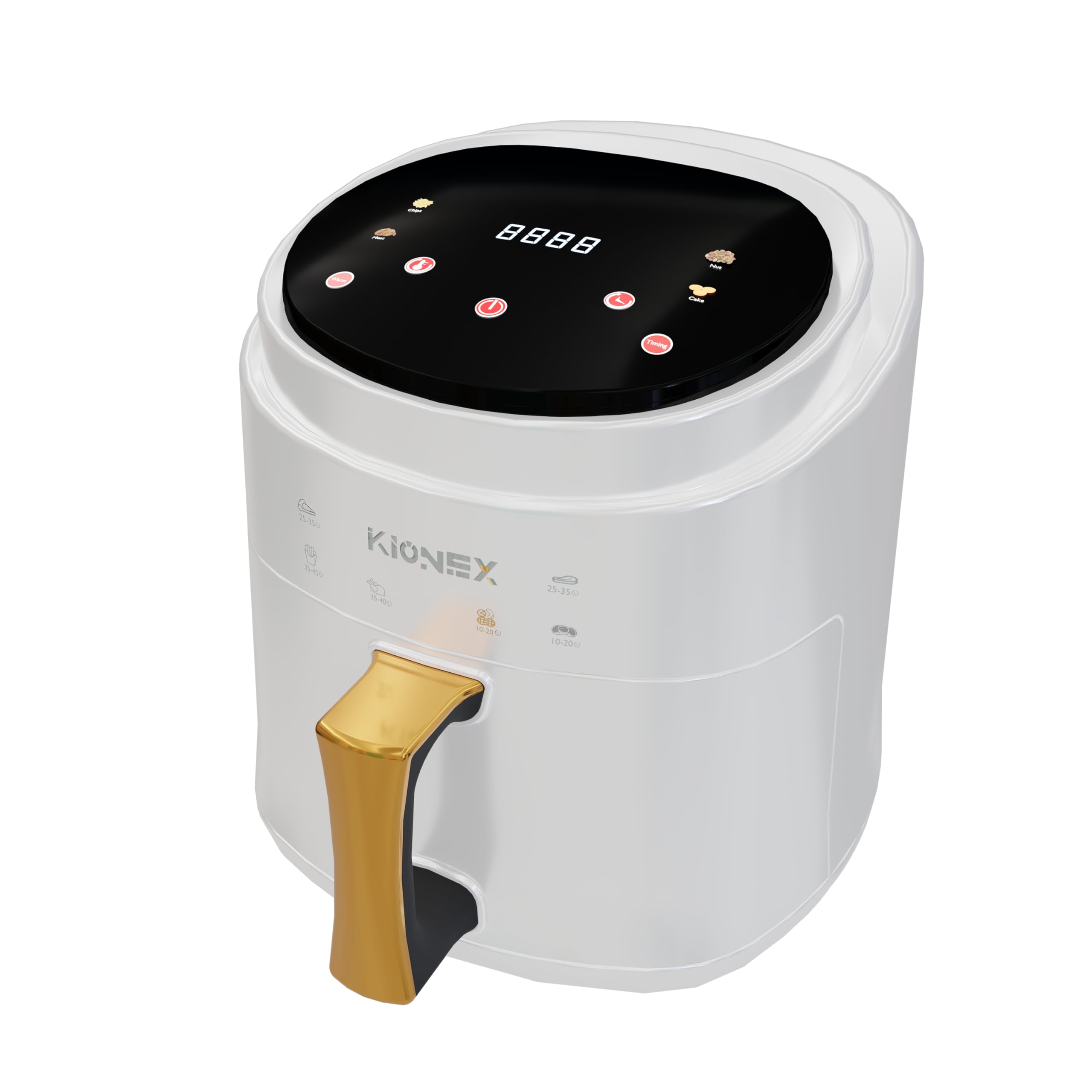 KIONEX MA 8 Air fryer Low Budget - 8 Litre Air Fryer (White) : Amazon ...